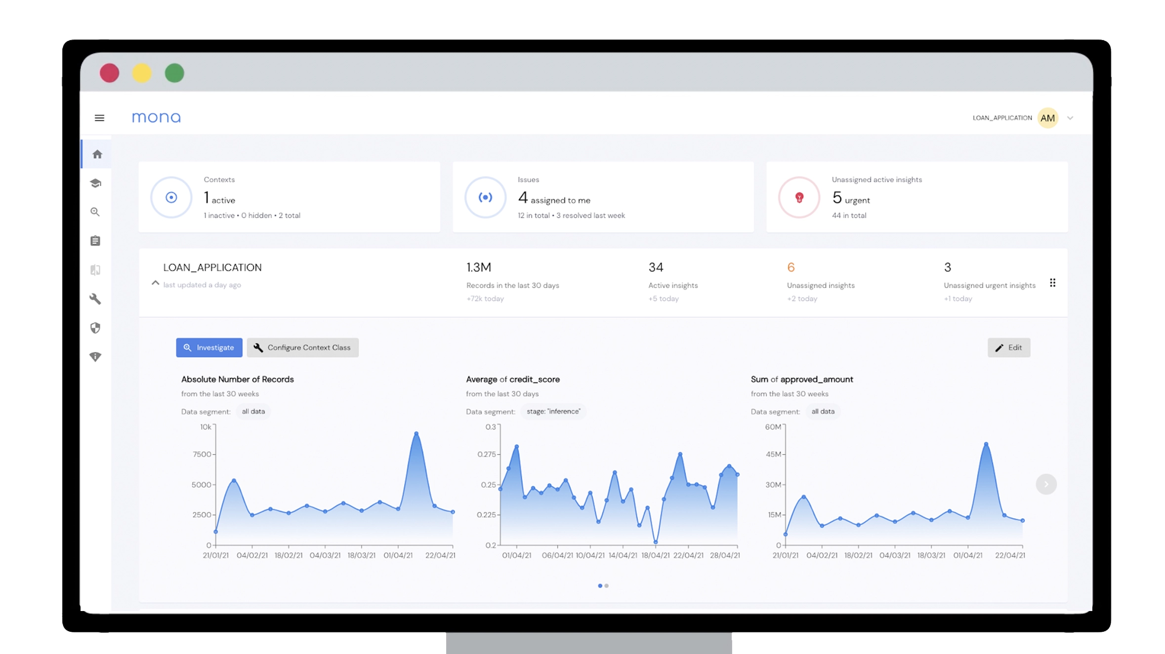 Mona | Intelligent AI & Machine Learning Monitoring Platform